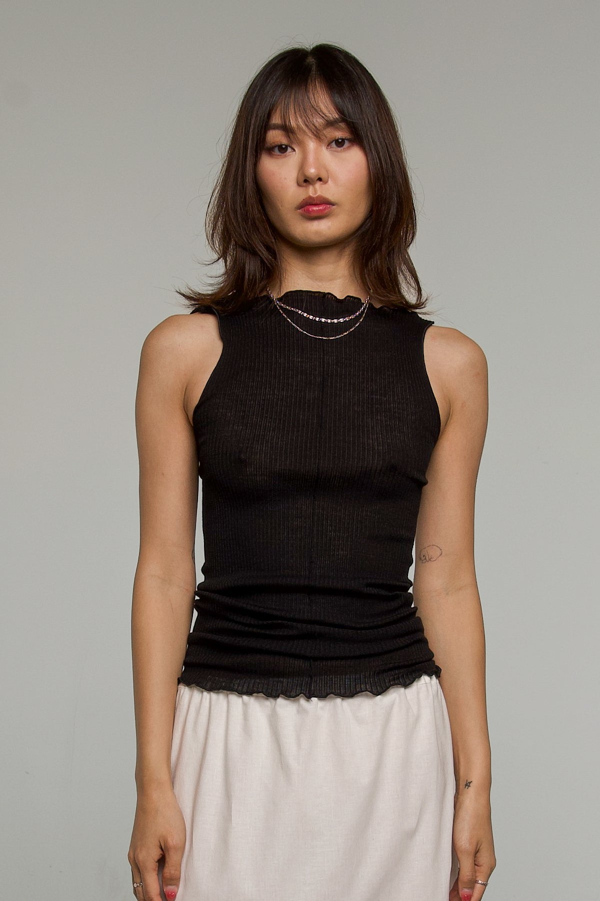 Reed Wool Silk Reversible Top – PRADEGAL